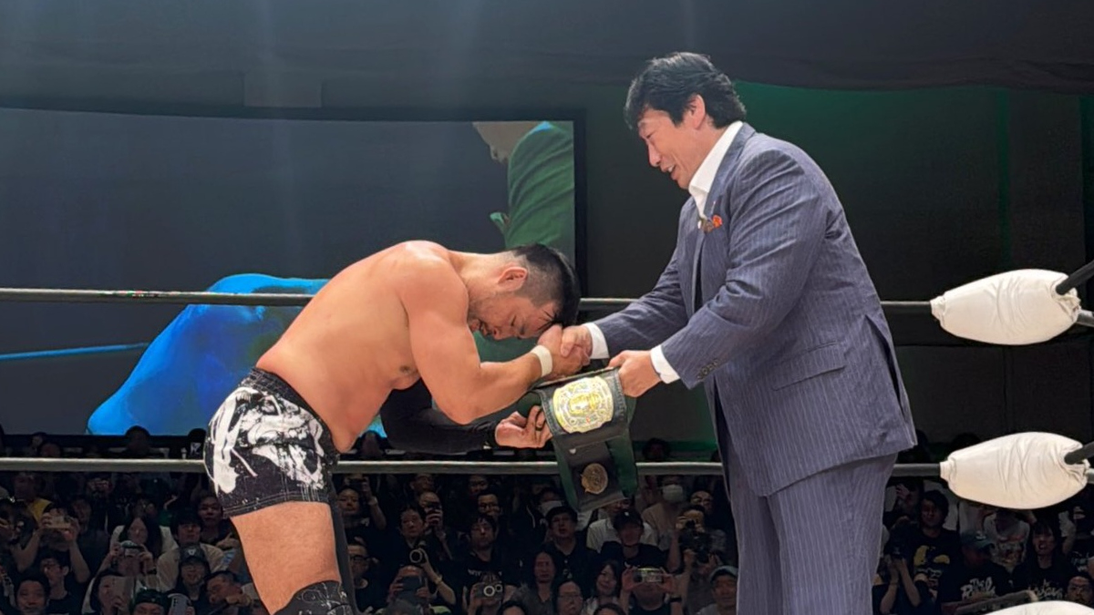 KENTA Wins GHC Heavyweight Title